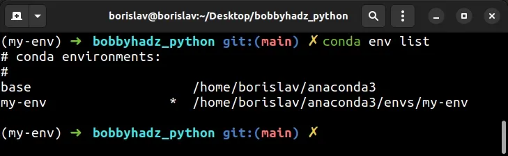How To Change The Default Anaconda Python Environment Bobbyhadz