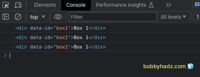 Get Element s By Data Attribute Using JavaScript Bobbyhadz