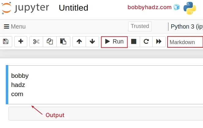 How To Add A New Line In A Jupyter Notebook Markdown Cell Bobbyhadz