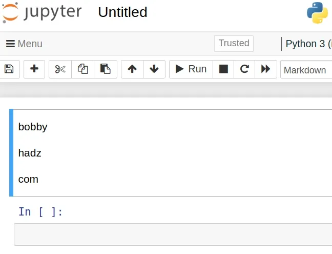 How To Add A New Line In A Jupyter Notebook Markdown Cell Bobbyhadz