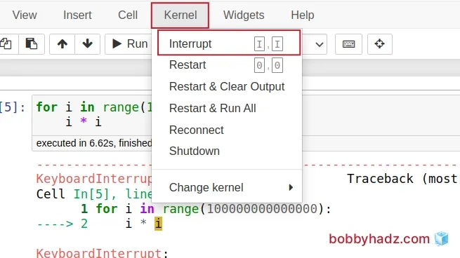  Solved Jupyter Notebook Not Running Code Stuck On In Bobbyhadz