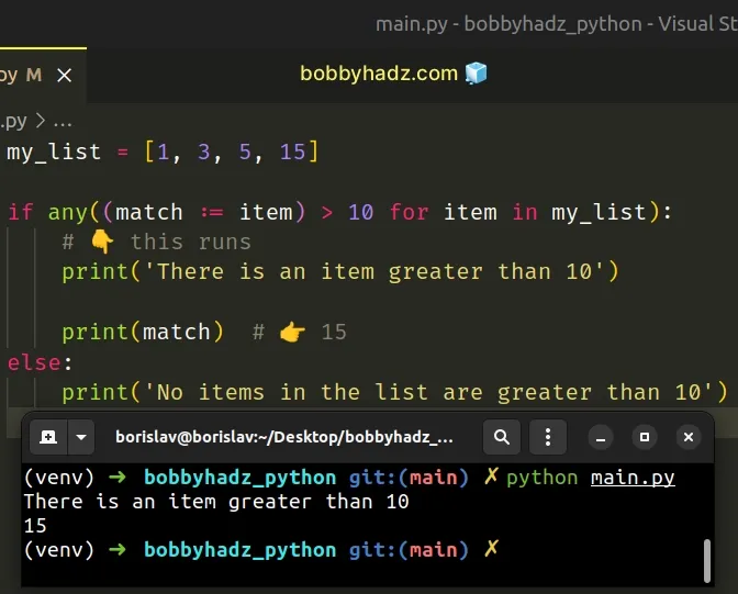 Check If All any Elements In List Meet Condition In Python Bobbyhadz