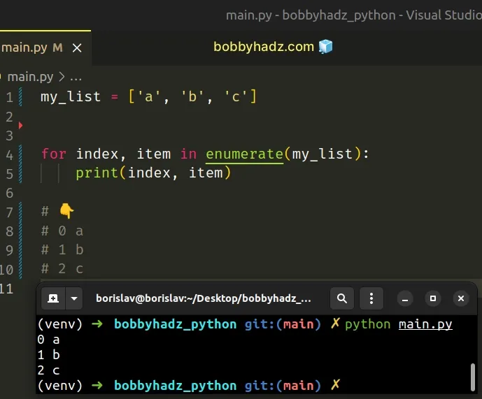 How To Count In A For Or While Loop In Python Bobbyhadz