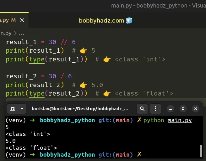How To Divide Without A Remainder In Python Bobbyhadz