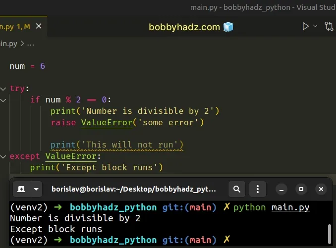 How To Exit An If Statement In Python 5 Ways Bobbyhadz