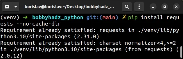 The Purpose Of Pip s no cache dir Option Bobbyhadz