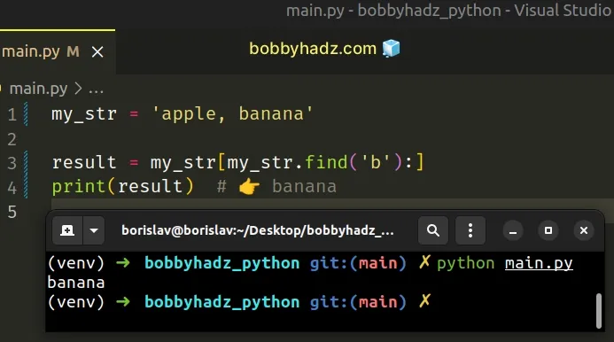 Remove Everything Before Or After A Character In Python Bobbyhadz