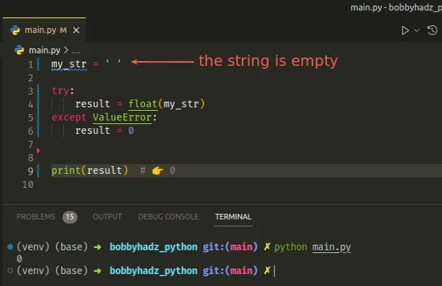 ValueError Could Not Convert String To Float In Python Bobbyhadz