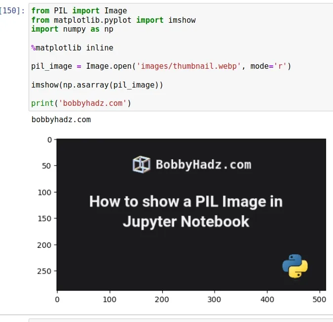How To Show A PIL Image In Jupyter Notebook Bobbyhadz